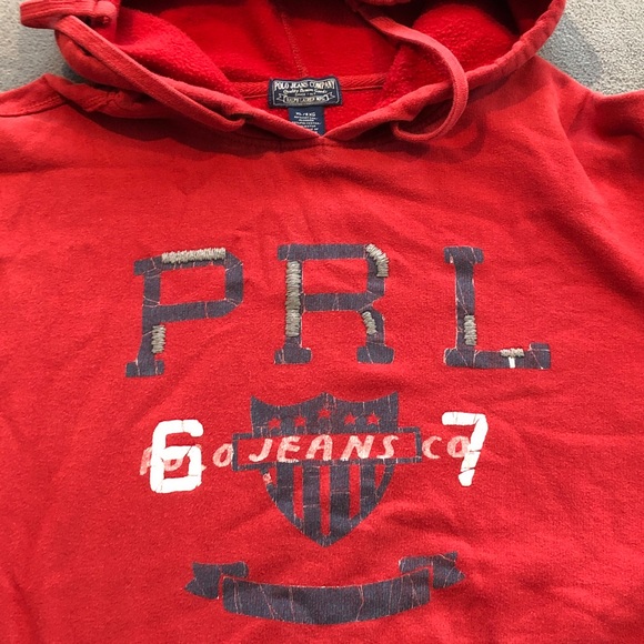 Shirts | Vintage Y2k Ralph Lauren Polo Jeans Co Prl 67 Tattered Look ...